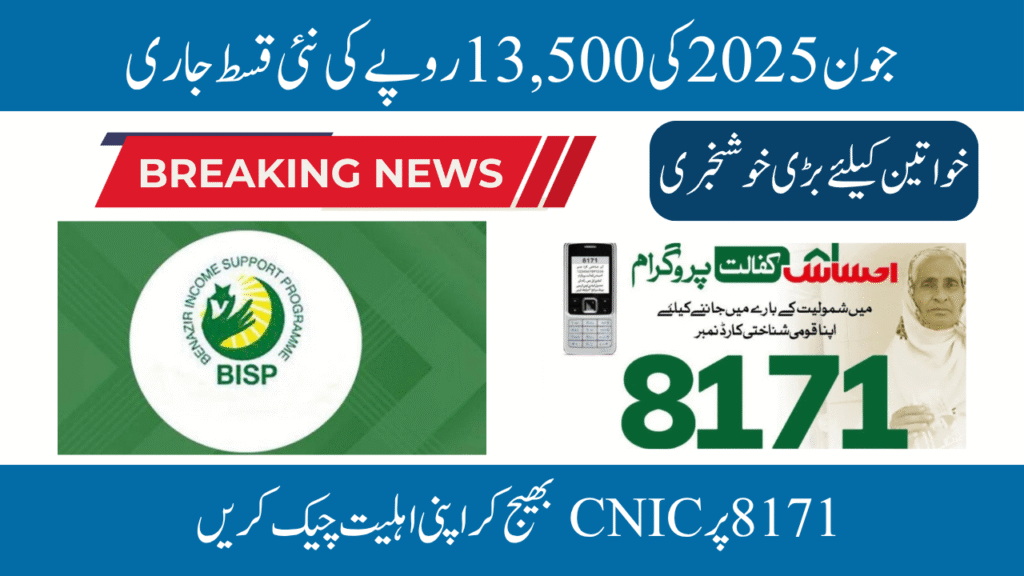 Who Will Receive Ehsaas 8171 Payment in June 2025? - azag-punjabgov.com.pk